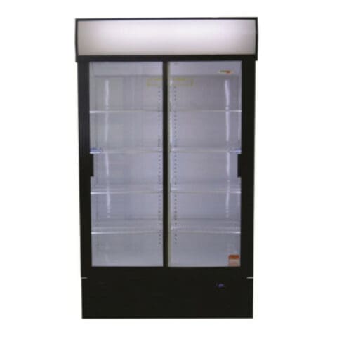 Fridge Star Double Sliding Glass Door 1140 Fridge - Beverage Cooler ...