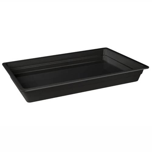INSERT MELAMINE FULL (GN1/1) 65MM - BLACK | Euro Shop Equipment