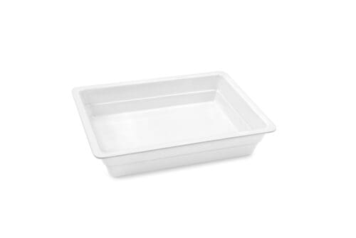 INSERT MELAMINE HALF (GN1/2) 65MM - WHITE | Euro Shop Equipment